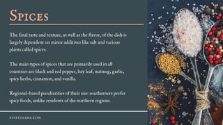Geographical Conditions and National Cuisine | PDF