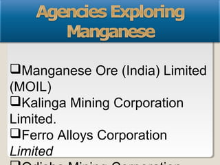 MANGANESE | PPT