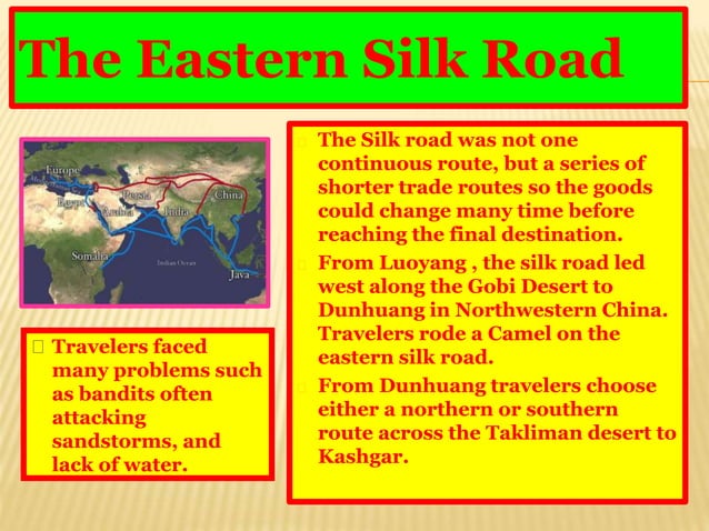 Geography ppt silk road | PPTX | Asia Travel | Travel Locations