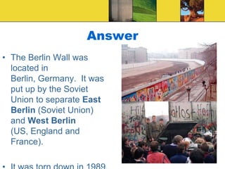 Geography pre test! | PPTX