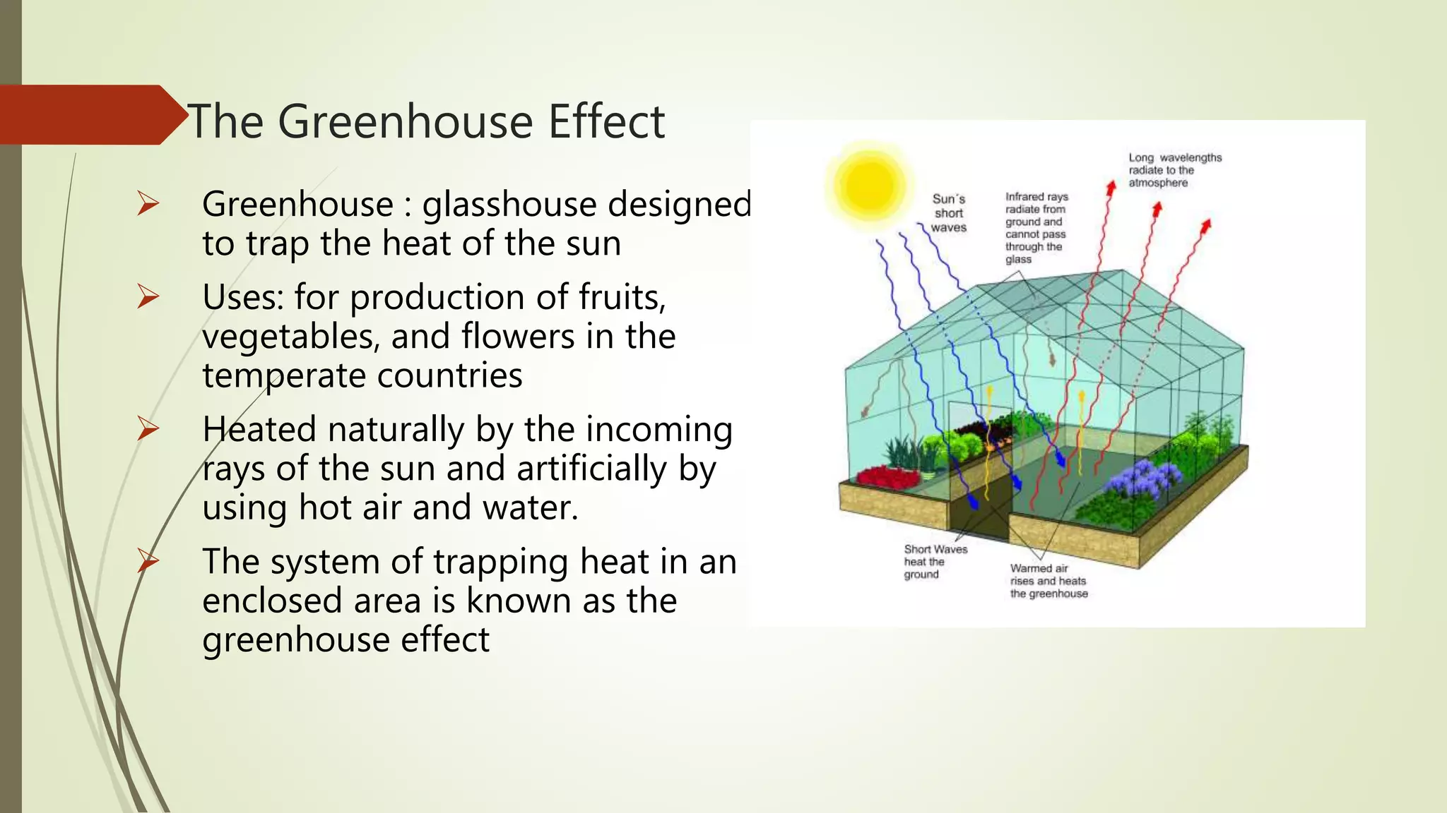 Global Warming and Green House Effect (7th standard) | PPTX | Gardening ...