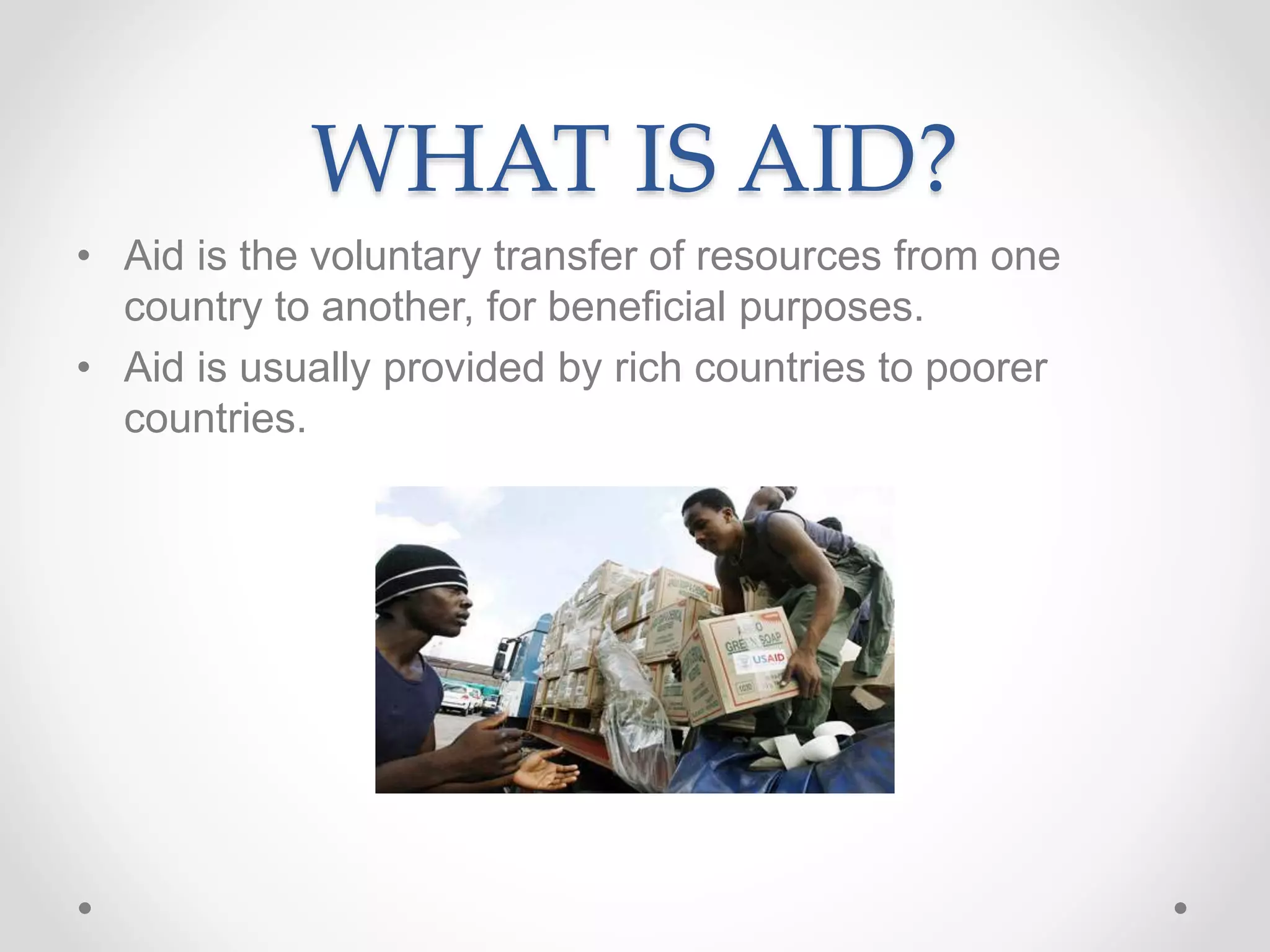What is Aid? | PPTX