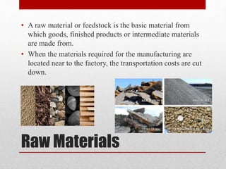 Location of Industries | PPTX