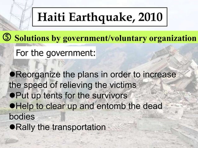 Geography Project about Earthquakes