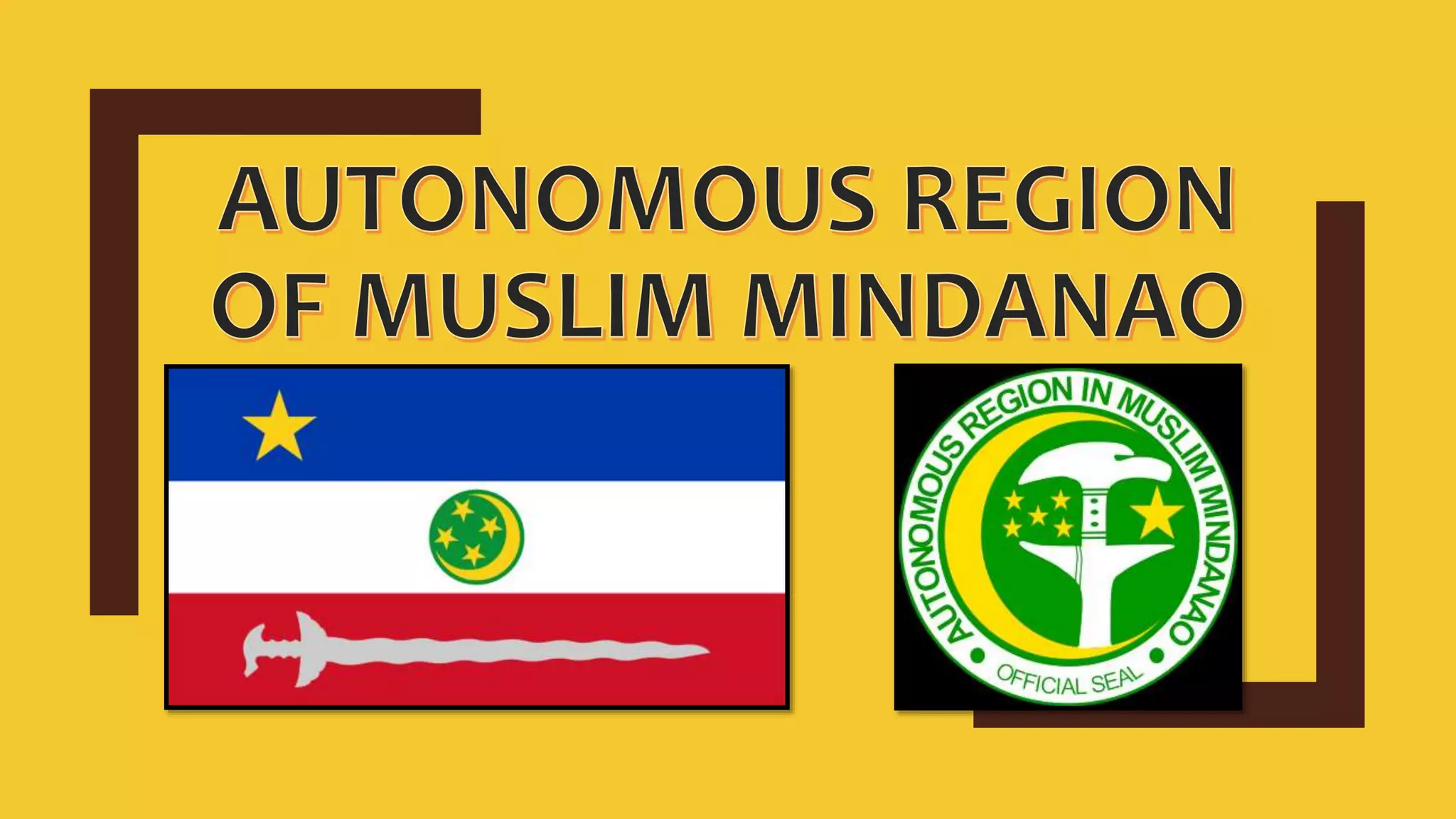 REGION 14: BANGSAMORO AUTONOMOUS REGION OF MUSLIM MINDANAO | PPTX