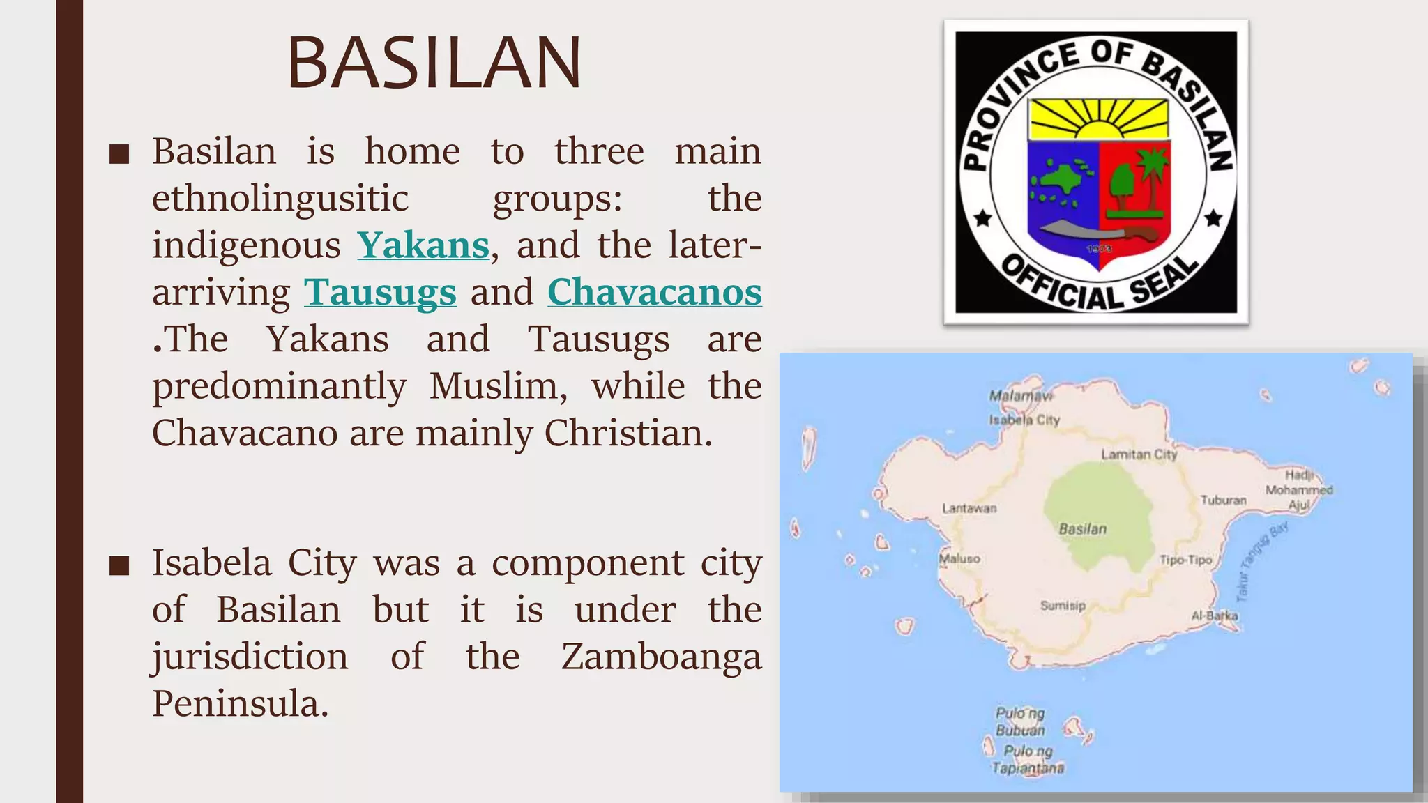 REGION 14: BANGSAMORO AUTONOMOUS REGION OF MUSLIM MINDANAO | PPTX