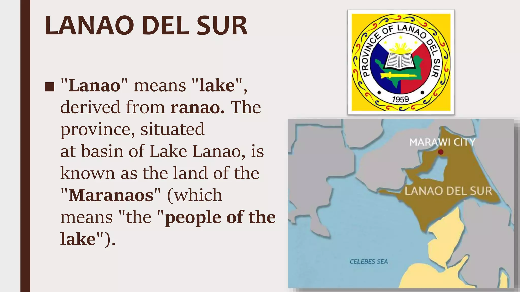 REGION 14: BANGSAMORO AUTONOMOUS REGION OF MUSLIM MINDANAO | PPTX