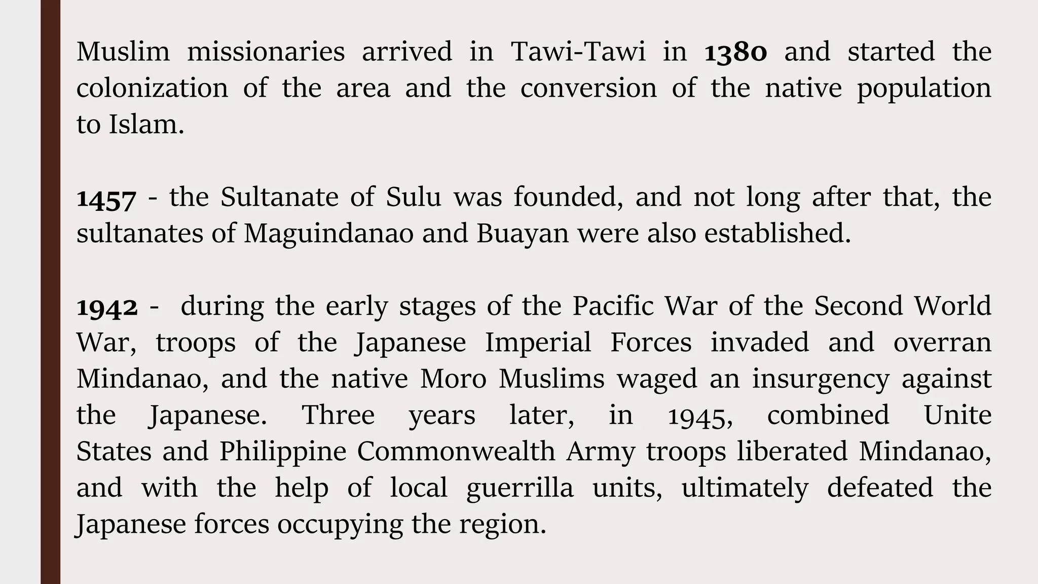 REGION 14: BANGSAMORO AUTONOMOUS REGION OF MUSLIM MINDANAO | PPTX