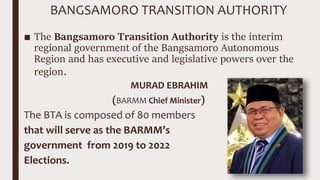REGION 14: BANGSAMORO AUTONOMOUS REGION OF MUSLIM MINDANAO | PPTX