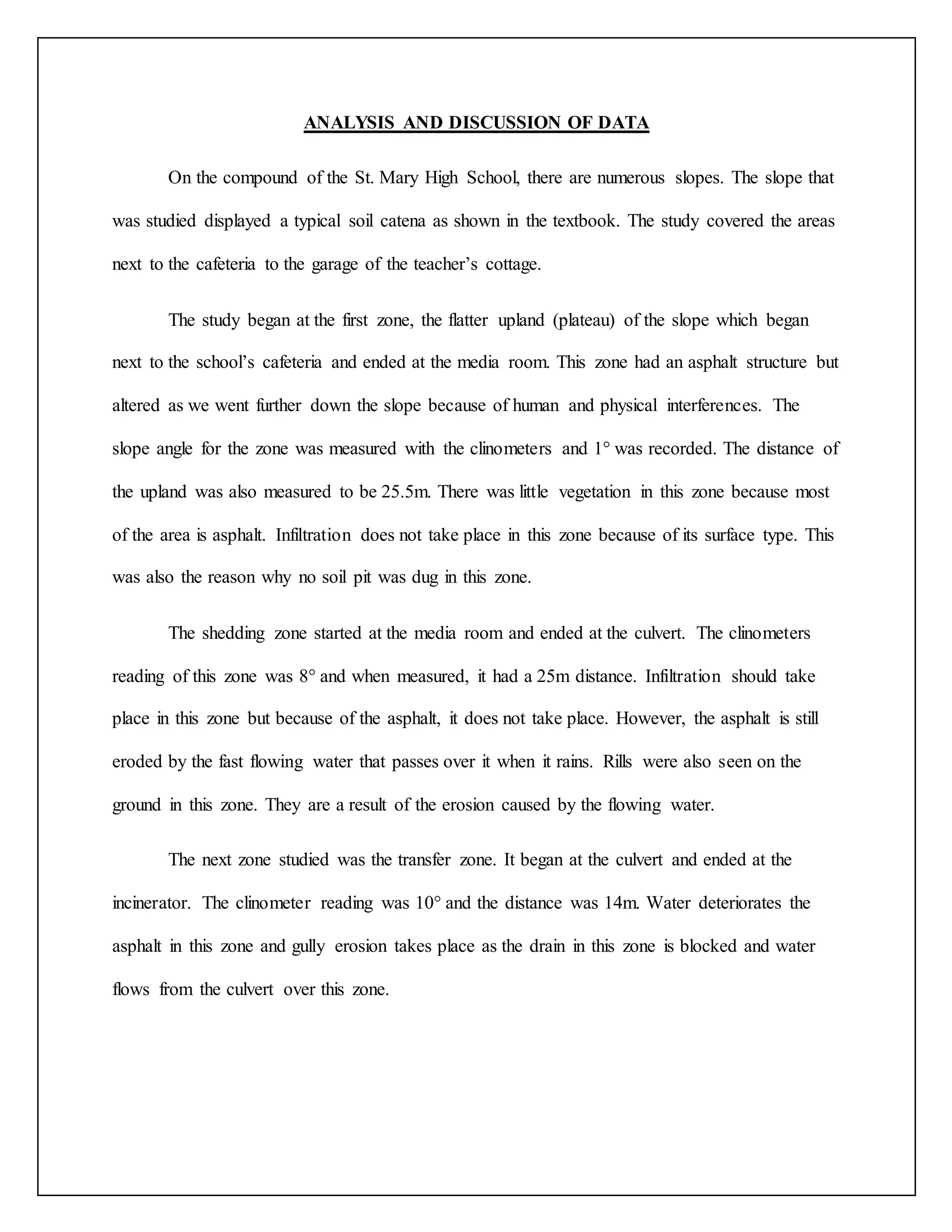 Geography CSEC SBA | DOCX