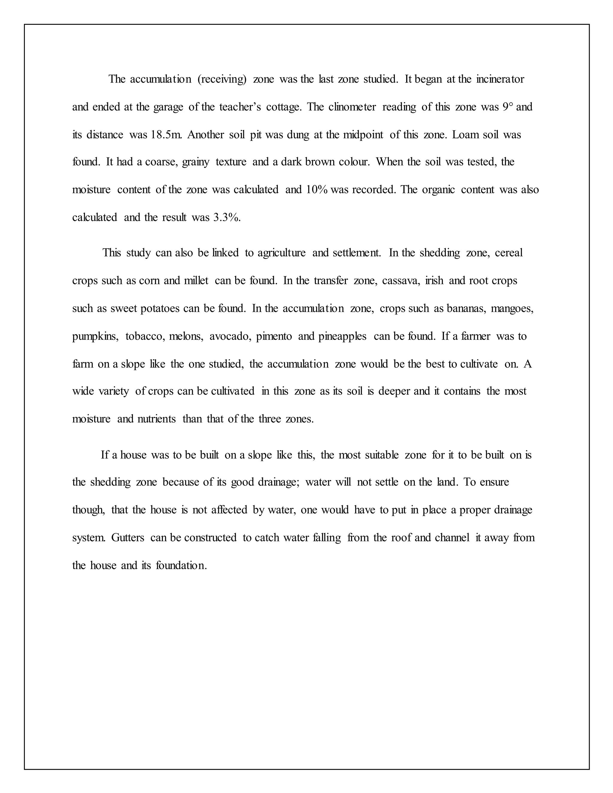 Geography CSEC SBA | DOCX