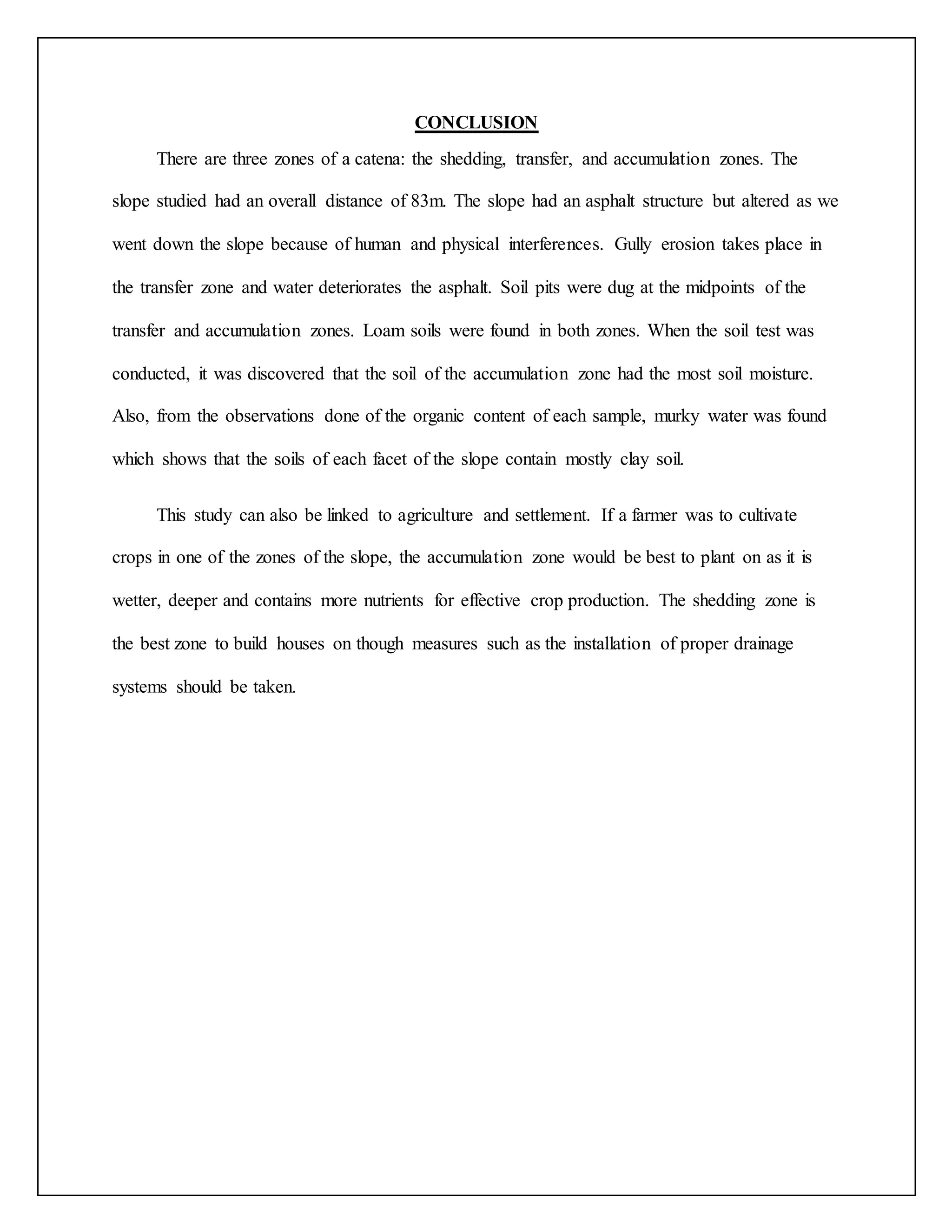 Geography CSEC SBA | DOCX | Geography | Science