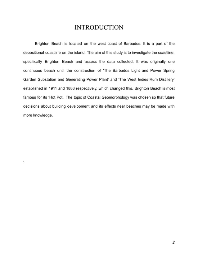 Geography SBA | PDF | Weather | Science