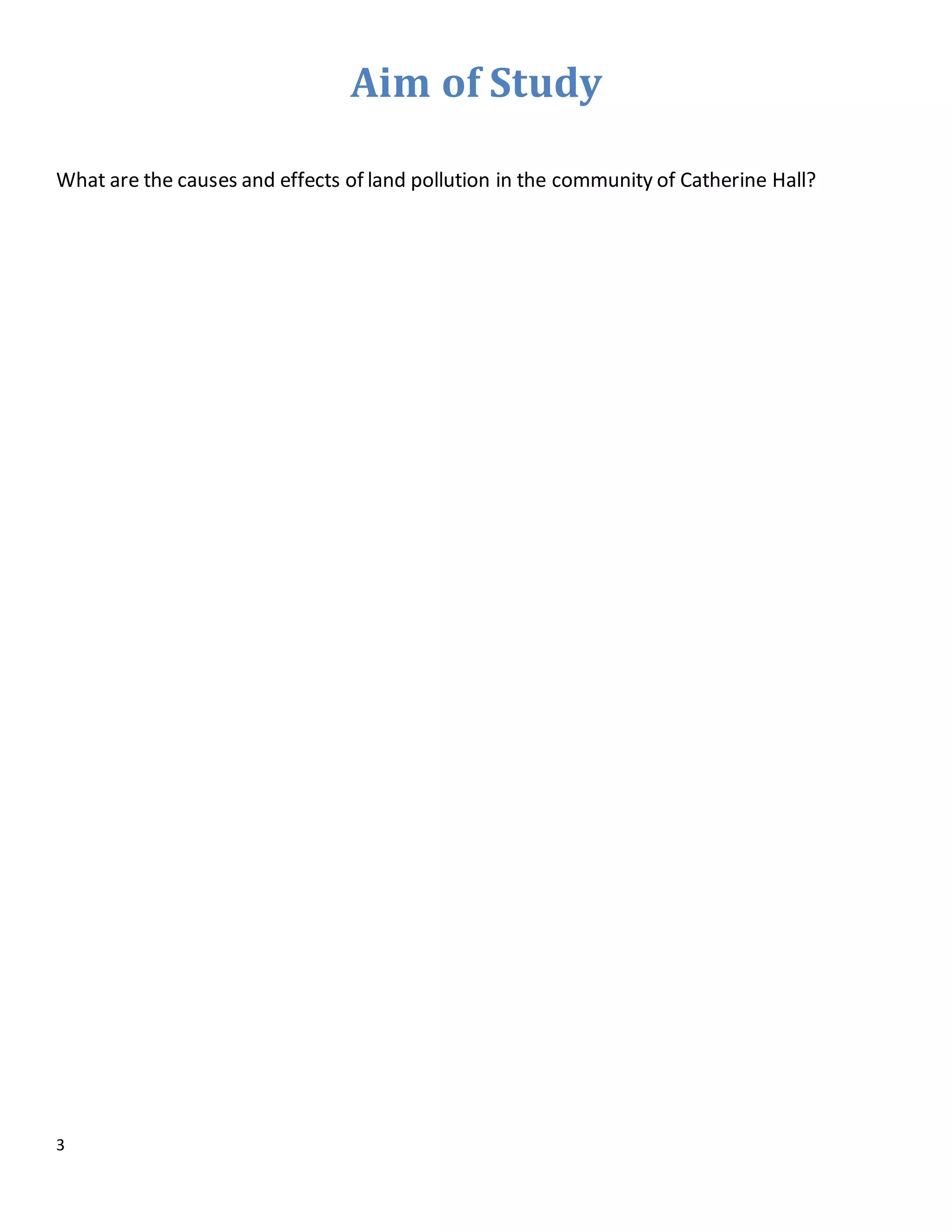 Geography sba | DOCX