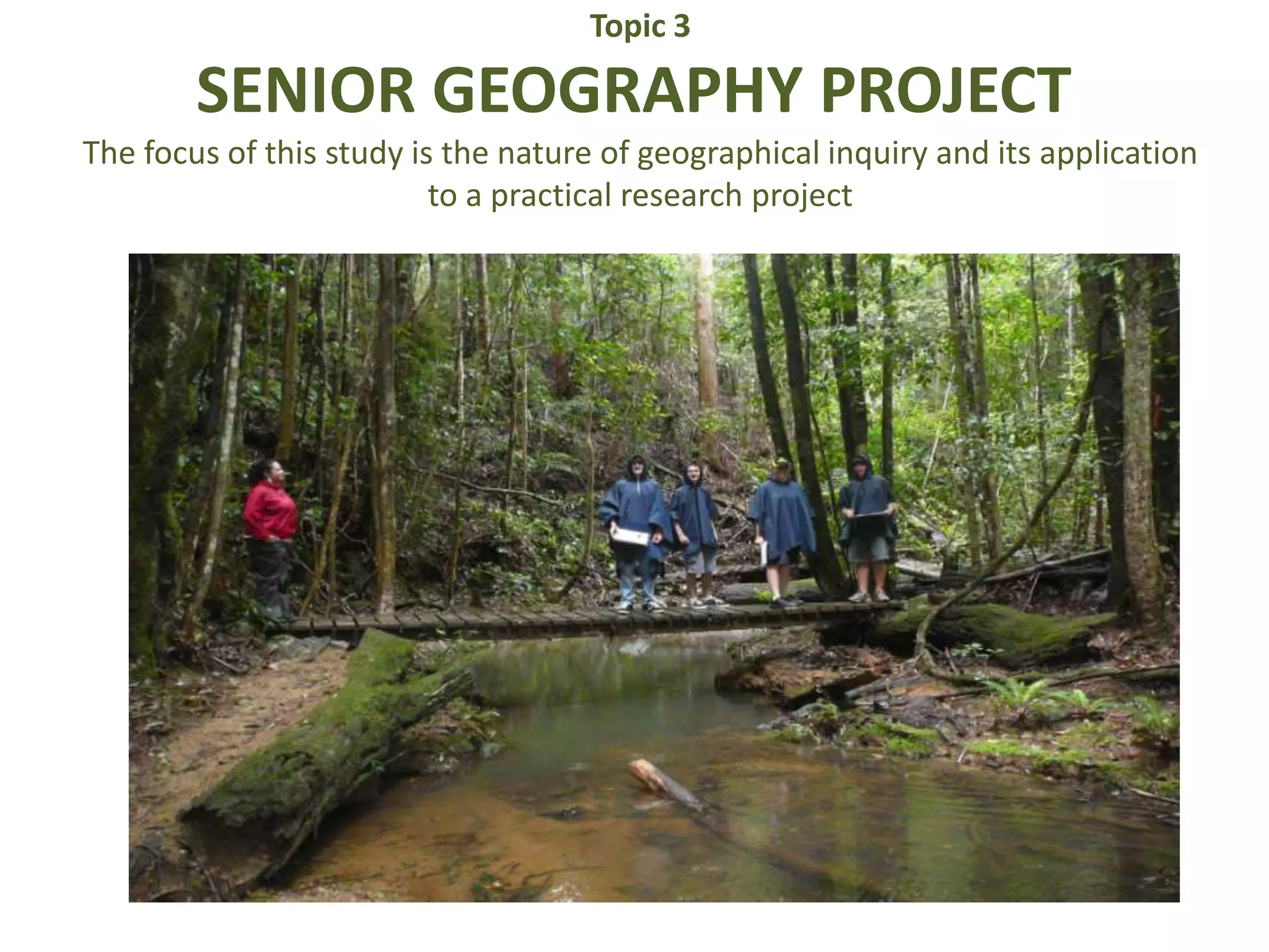 Senior Geography | PPTX