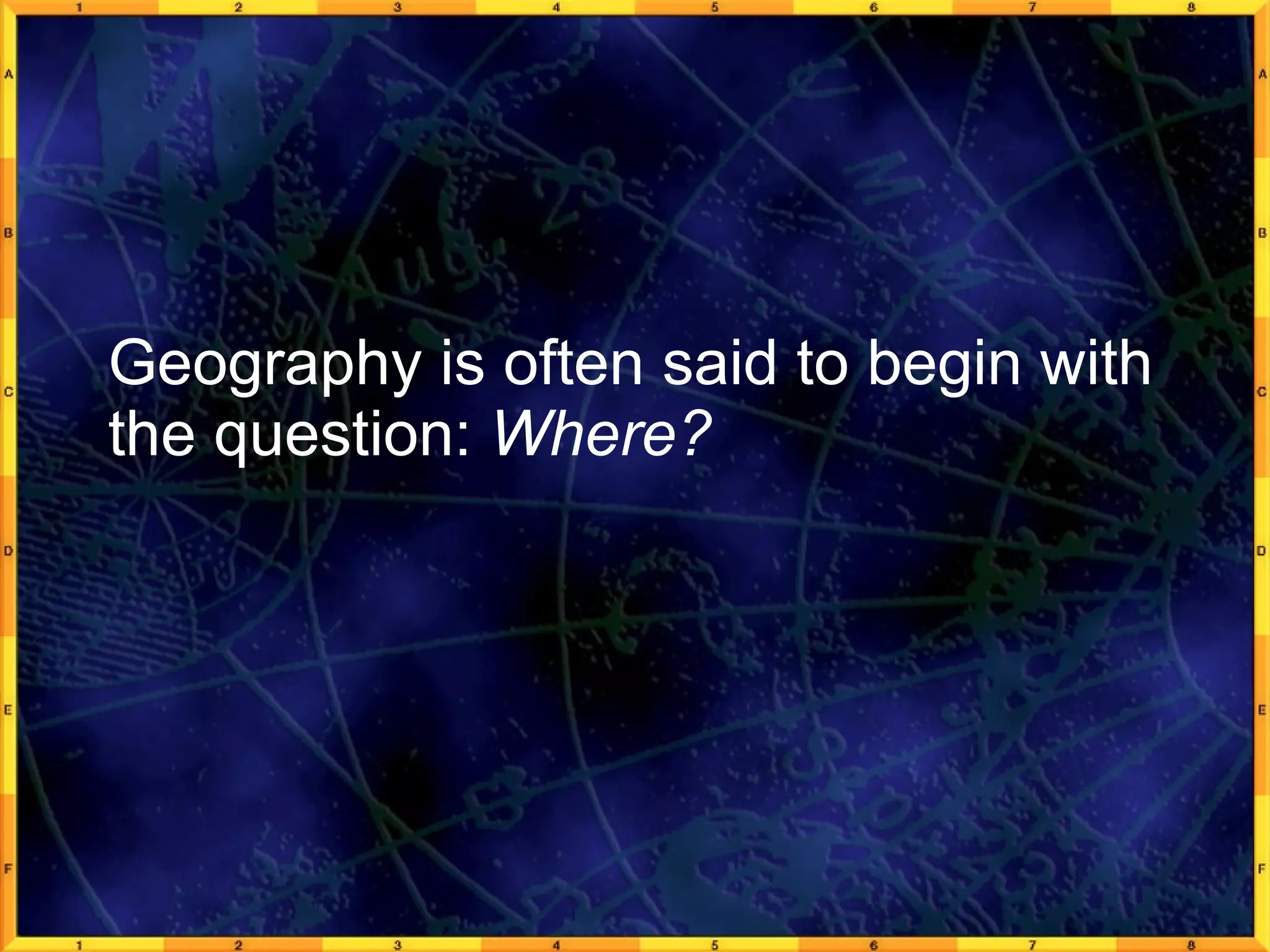 Geography skills handbook1 | PPT