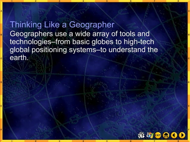 Geography skills handbook1 | PPT | 3-D Graphics | Computer Software and ...