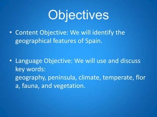 Geography spain | PPTX