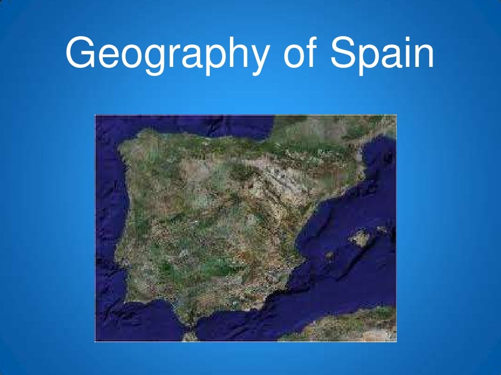 Geography spain