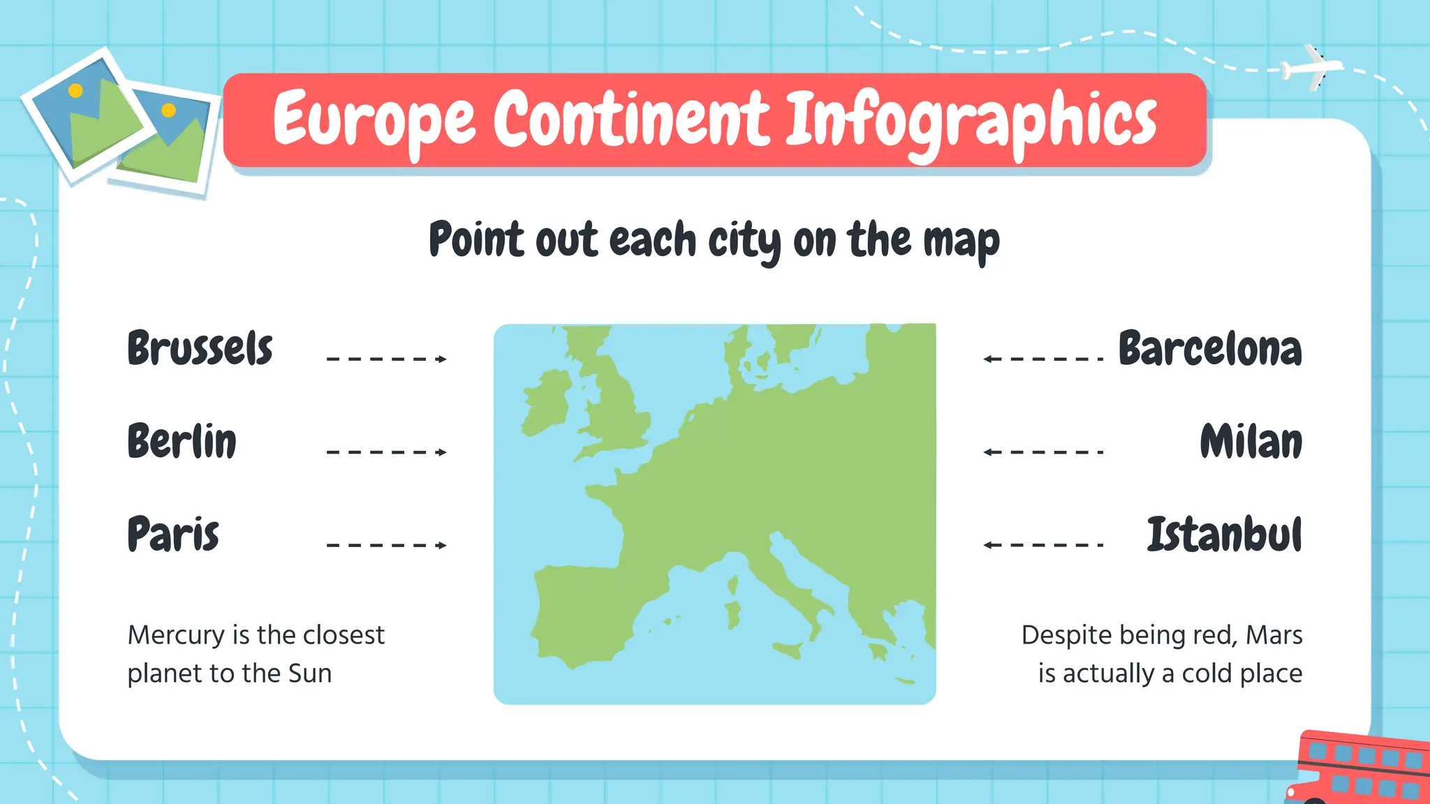 Geography Subject for Elementary_ Europe Continent Infographics by ...