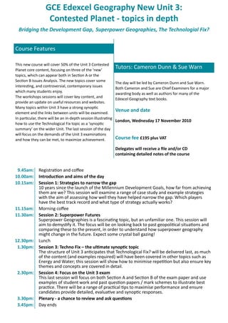 Geography teacher | PDF