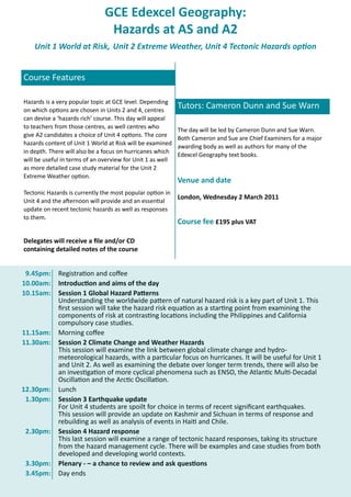 Geography teacher | PDF