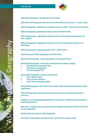 Geography teacher | PDF