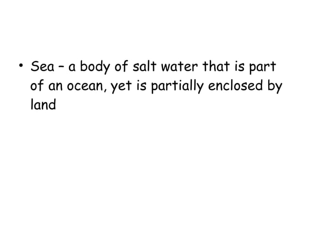 Geography Terms Power Point | PPT