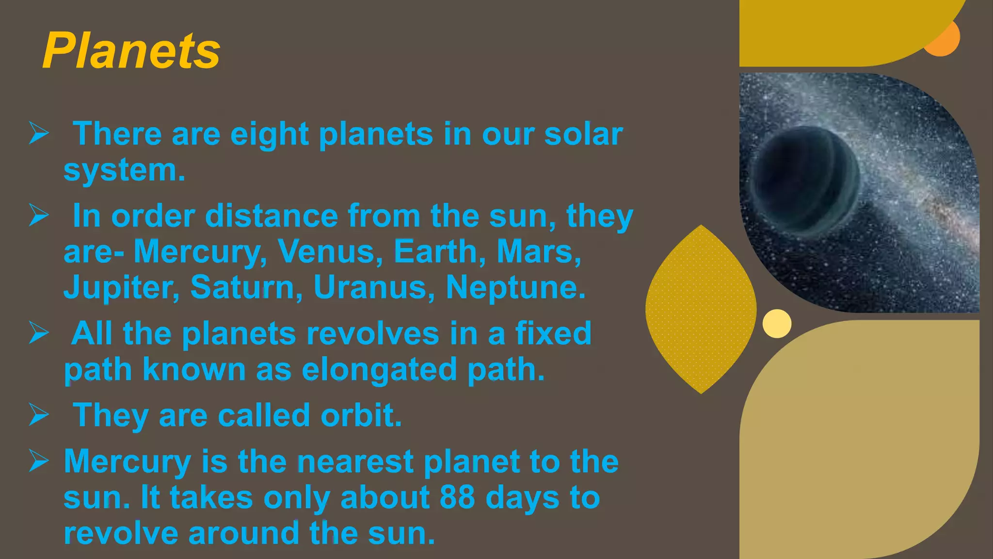 Geography – the earth in our solar system | PPTX