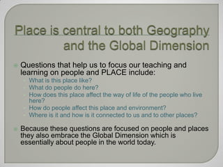 Geography and the Global Dimension | PPTX