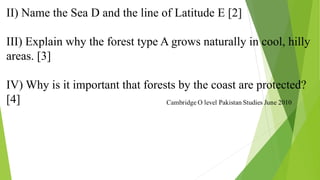 Geography Unit # 4 Types of Forests (Week 14, Lesson 5).pptx