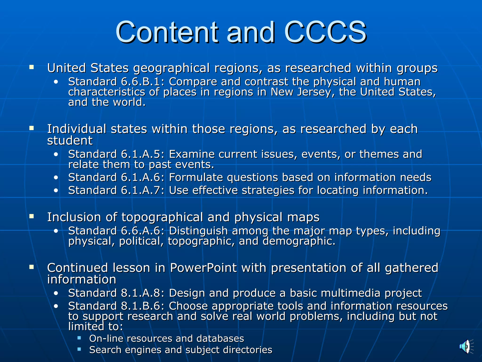 Geography Unit Plan | PPT