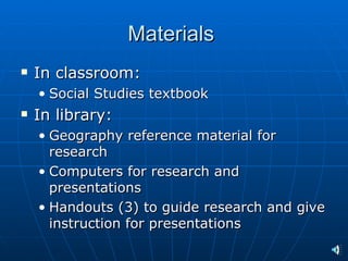 Geography Unit Plan | PPT | Educational Assessment | Education