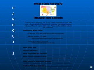 Geography Unit Plan | PPT | Educational Assessment | Education
