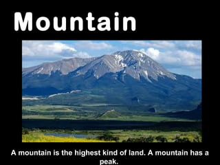 Geography vocabulary | PPT | Geography | Science