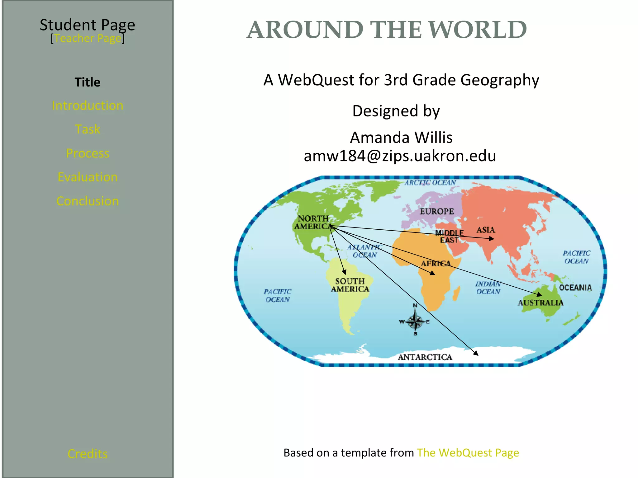 Geography Webquest | PPT