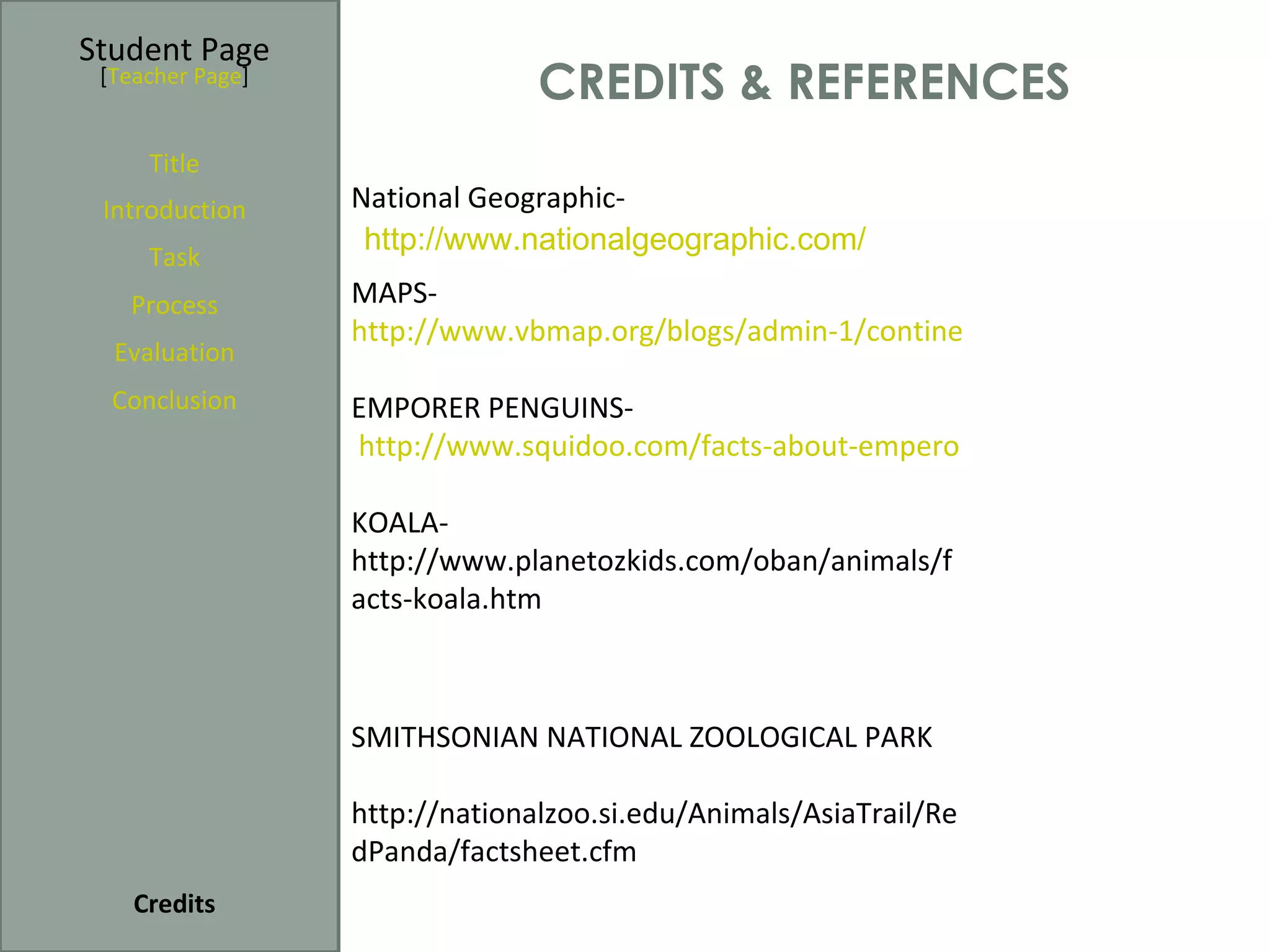 Geography Webquest | PPT