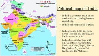 geography state and its capital of india | PPTX