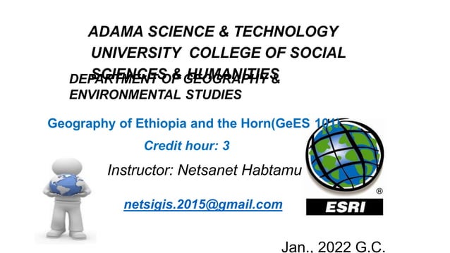 Geographyy.pptxGeography of ethiopia fresh man common coures | PPTX ...