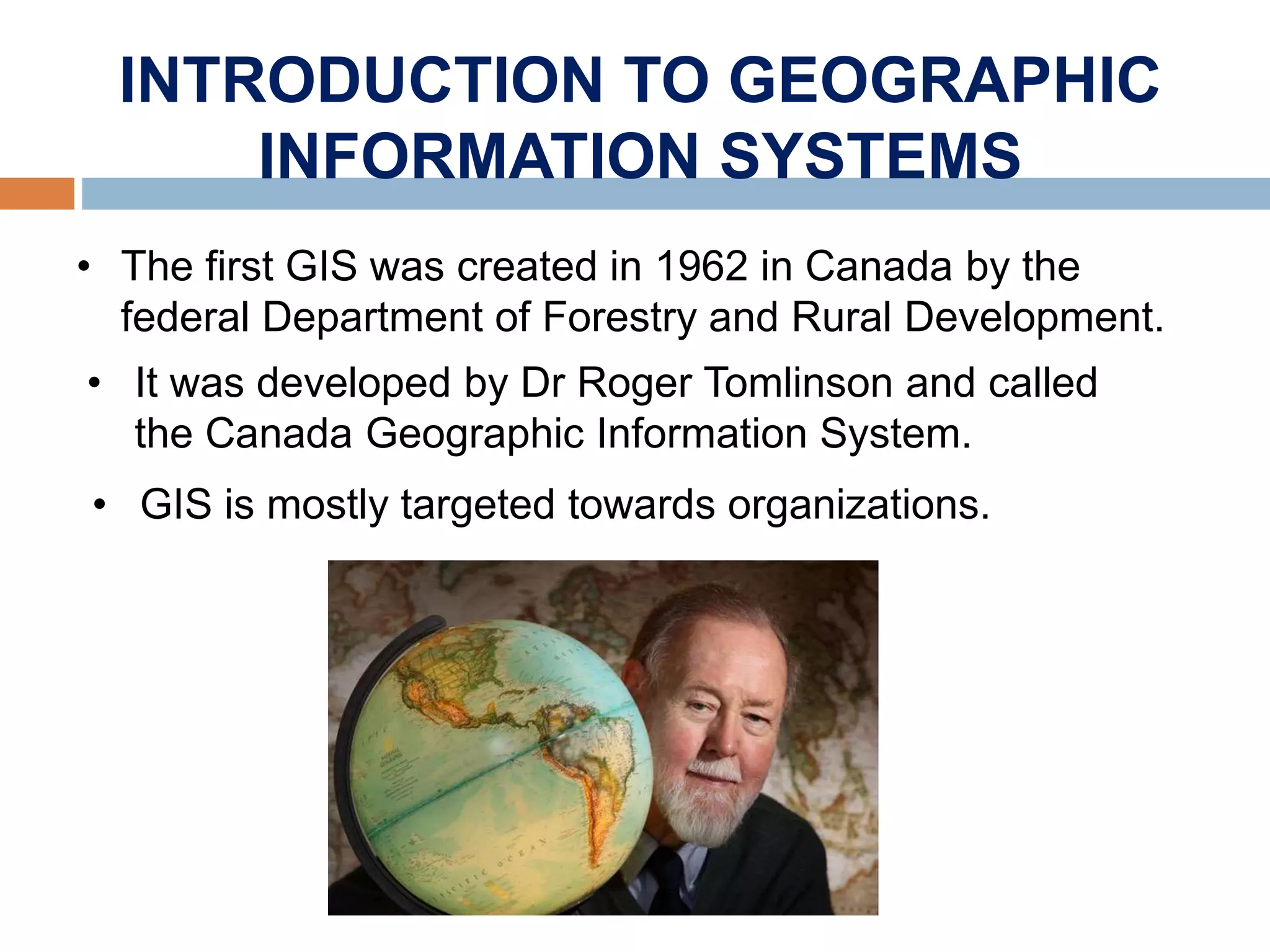 Geograpic Information Systems | PPTX
