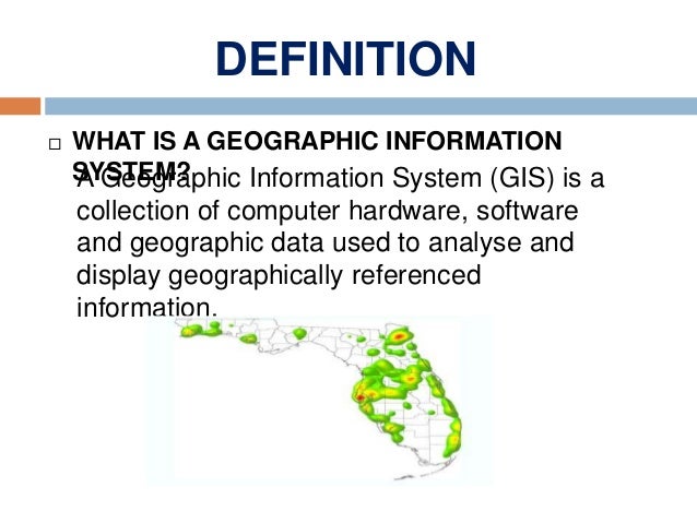 Geograpic Information Systems
