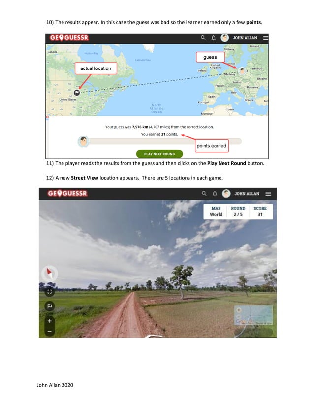 Playing Geoguessr | PDF