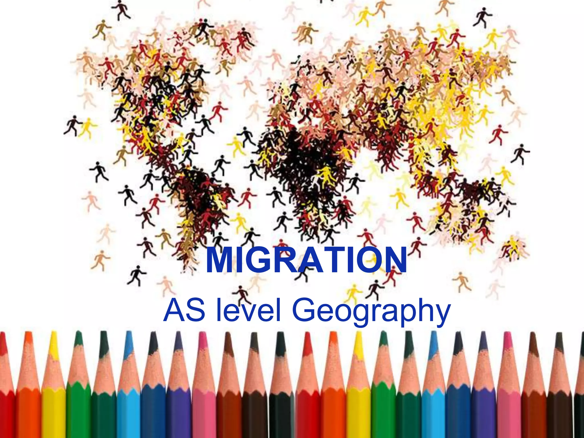 AS Level Human Geography - Migration of Population | PPTX