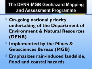 Geohazards gmap yes camp | PPT