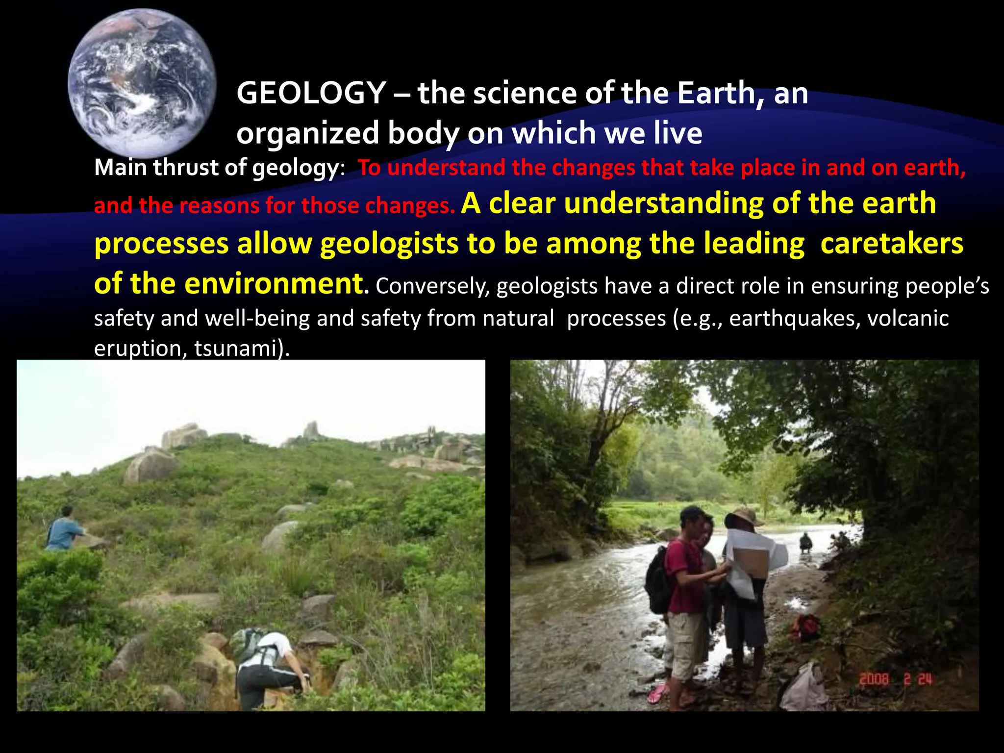 Geohazard in Disaster Risk Reduction Management. | PPTX
