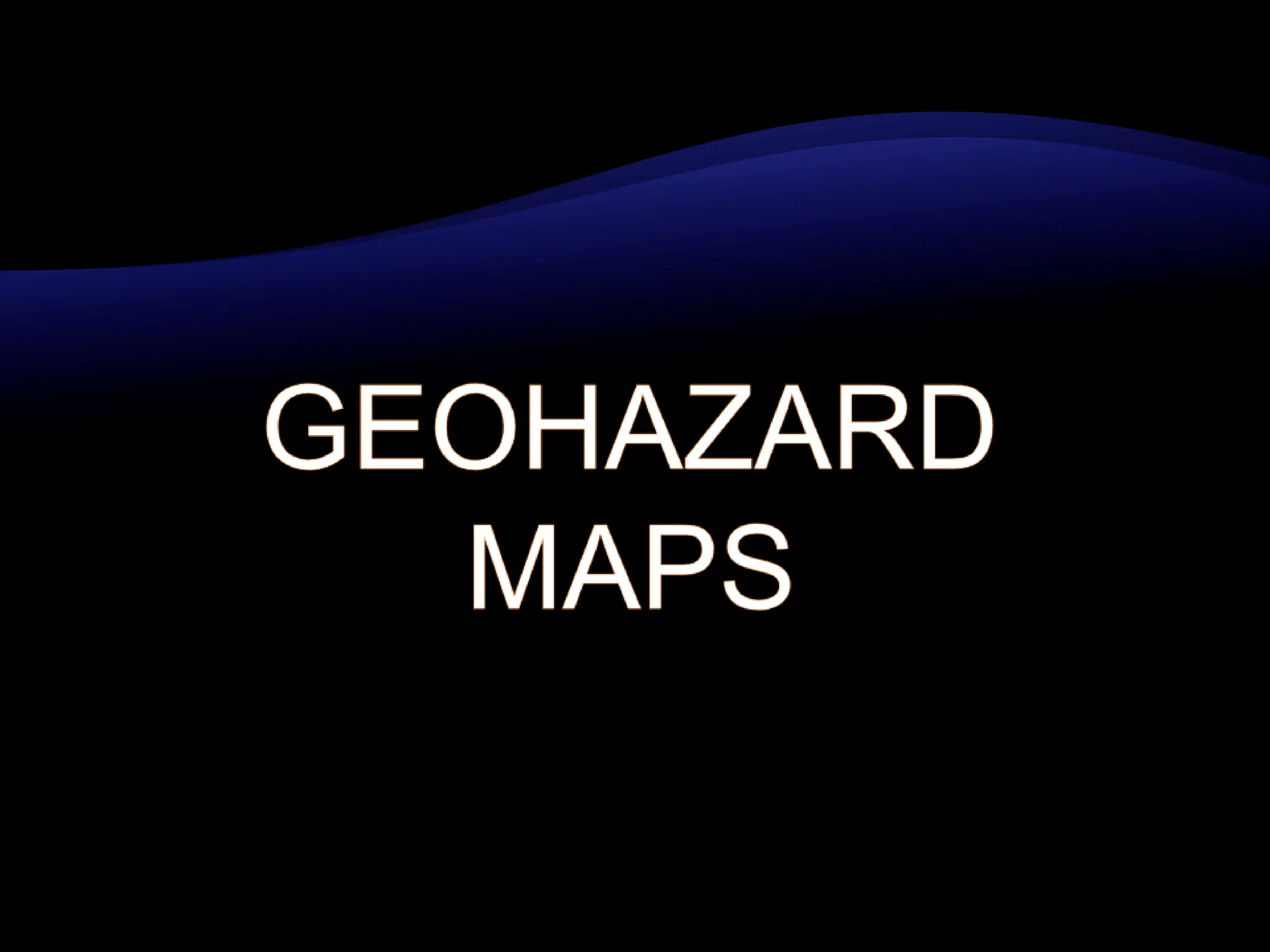 Geohazard in Disaster Risk Reduction Management. | PPTX