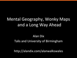 GeoHCI 2103 - wonky maps | PPT