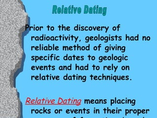Geologic History Powerpoint Notes | PPS