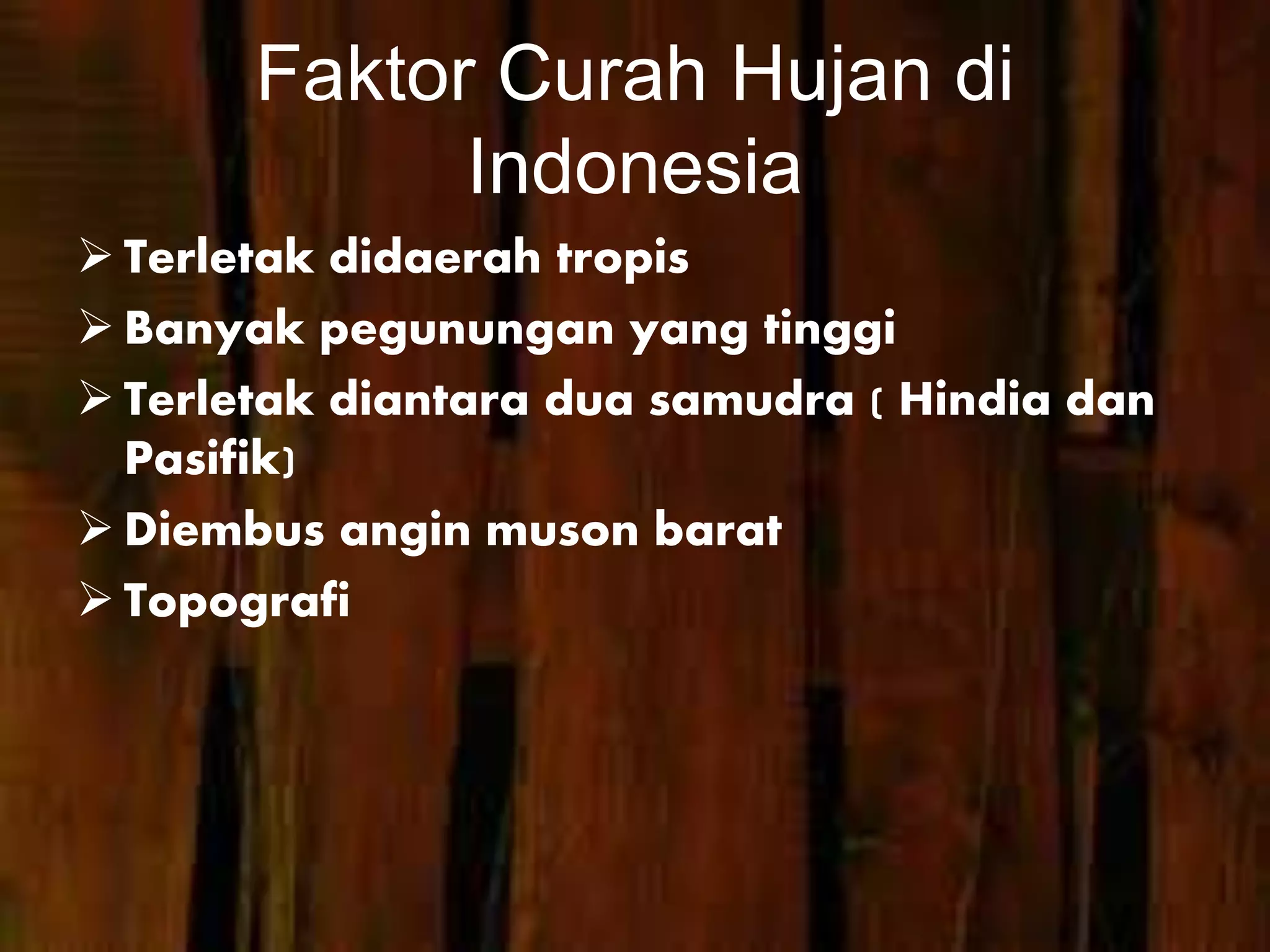 Hujan dan Klasifikasinya | PPTX