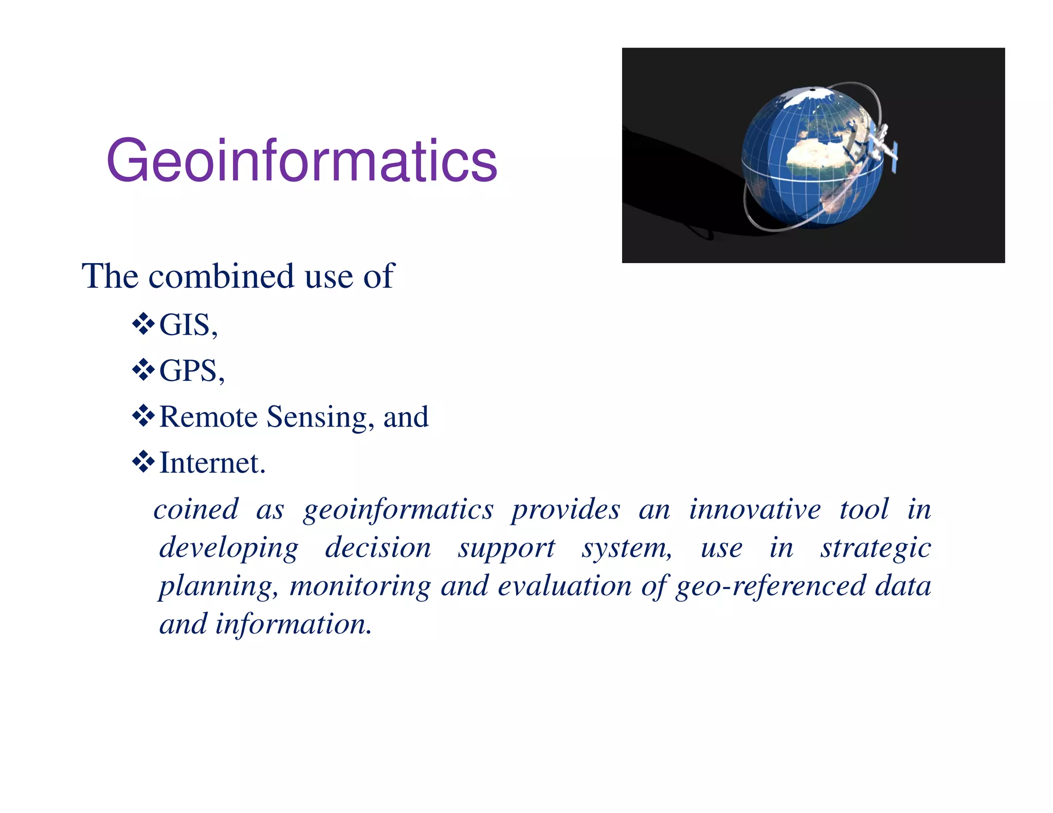 Geoinformatics | PDF